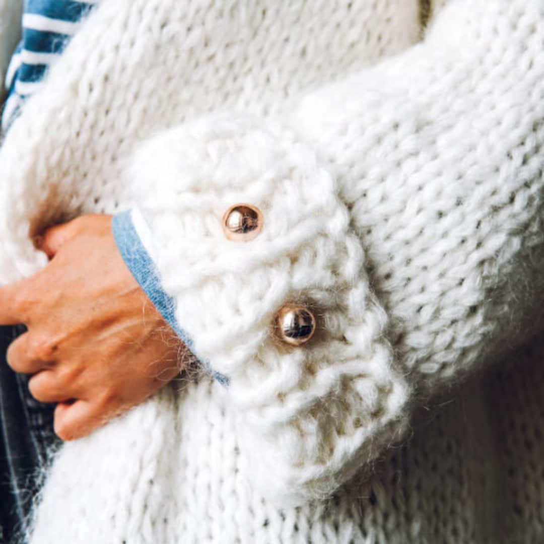 Rose Gold Doer-upper - an Alternative to Buttons for Your Knits - Etsy