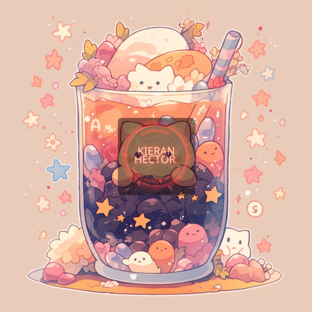 Bubbling Boba Bliss: 84 Adorable Boba Tea Moments - Free Commercial Use ...