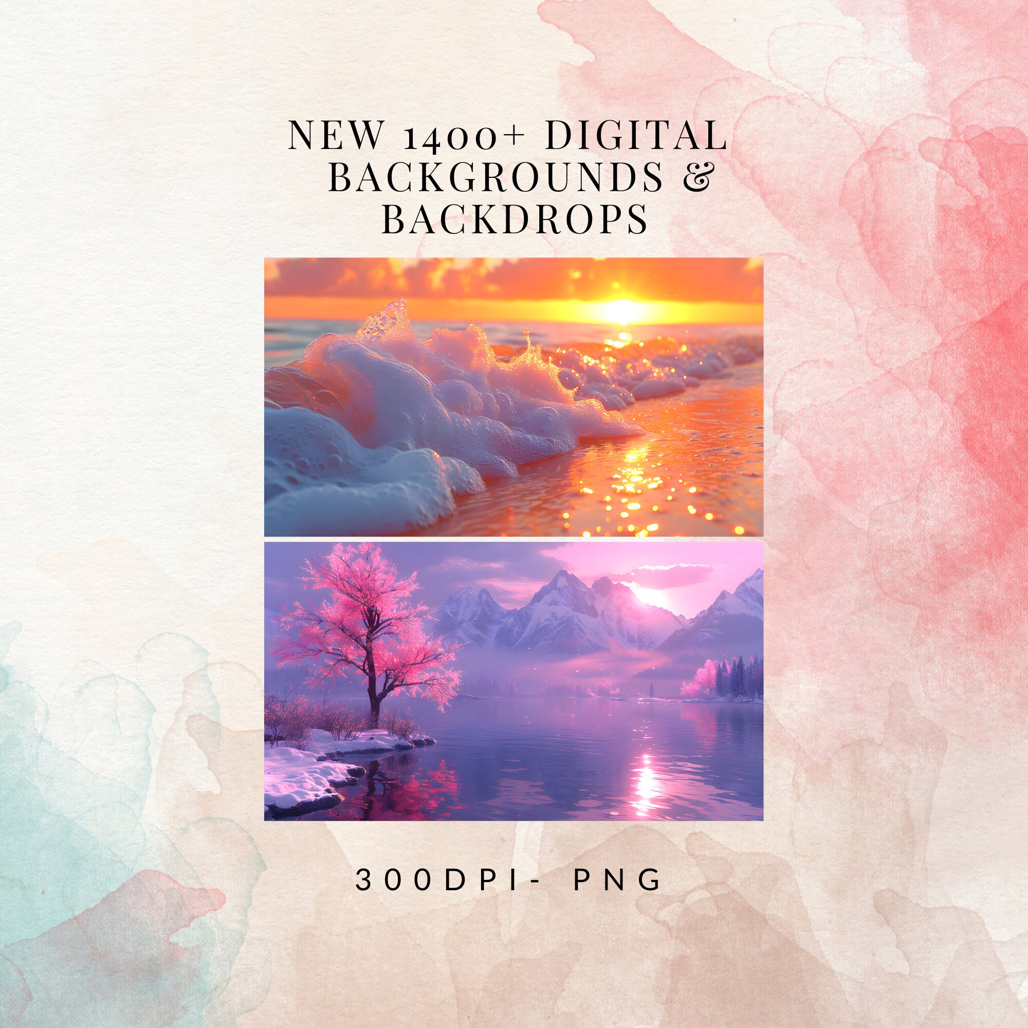 Colorful Digital Backgrounds and Backdrops High-resolution Mixed ...