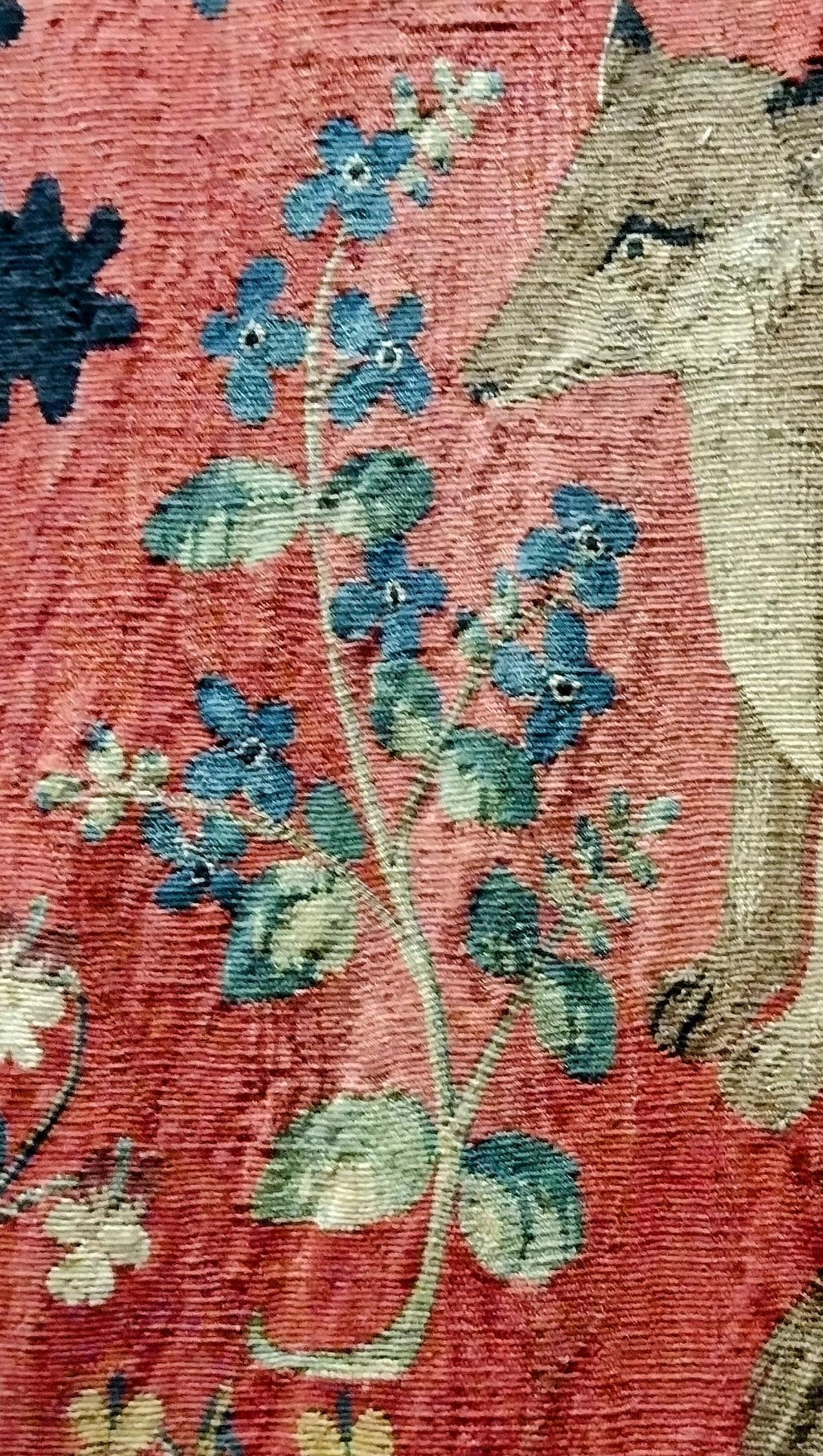 Eco-friendly Mural Quilt Inspired by the Lady and the Unicorn Handmade ...