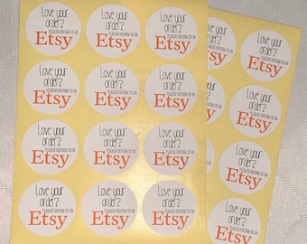 Etsy Review Labels - Etsy