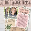 Editable Honey Bee Theme Meet the Teacher Form and Class Newsletter ...