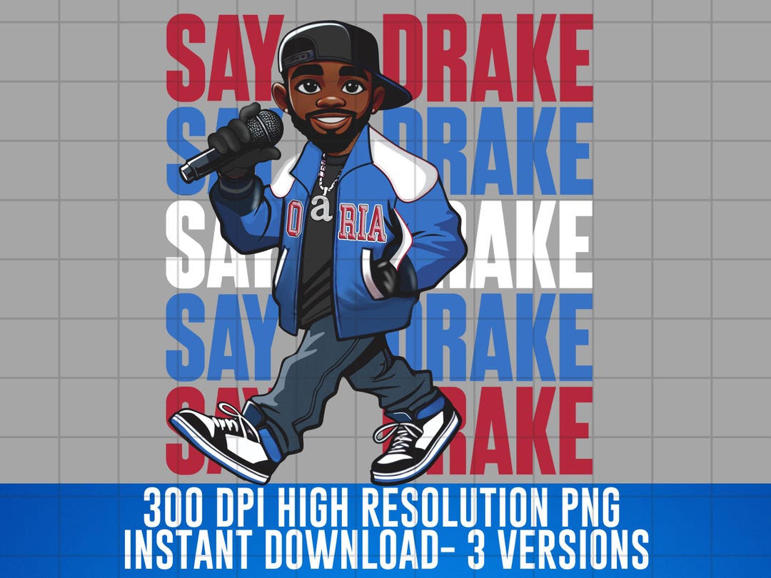 Kendrick Lamar Say Drake Super Bowl Inspired Digital Design | Say Drake ...