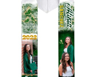 Bratz Inspired Kid Grad Stole, Custom All Over Graduation Stole ...