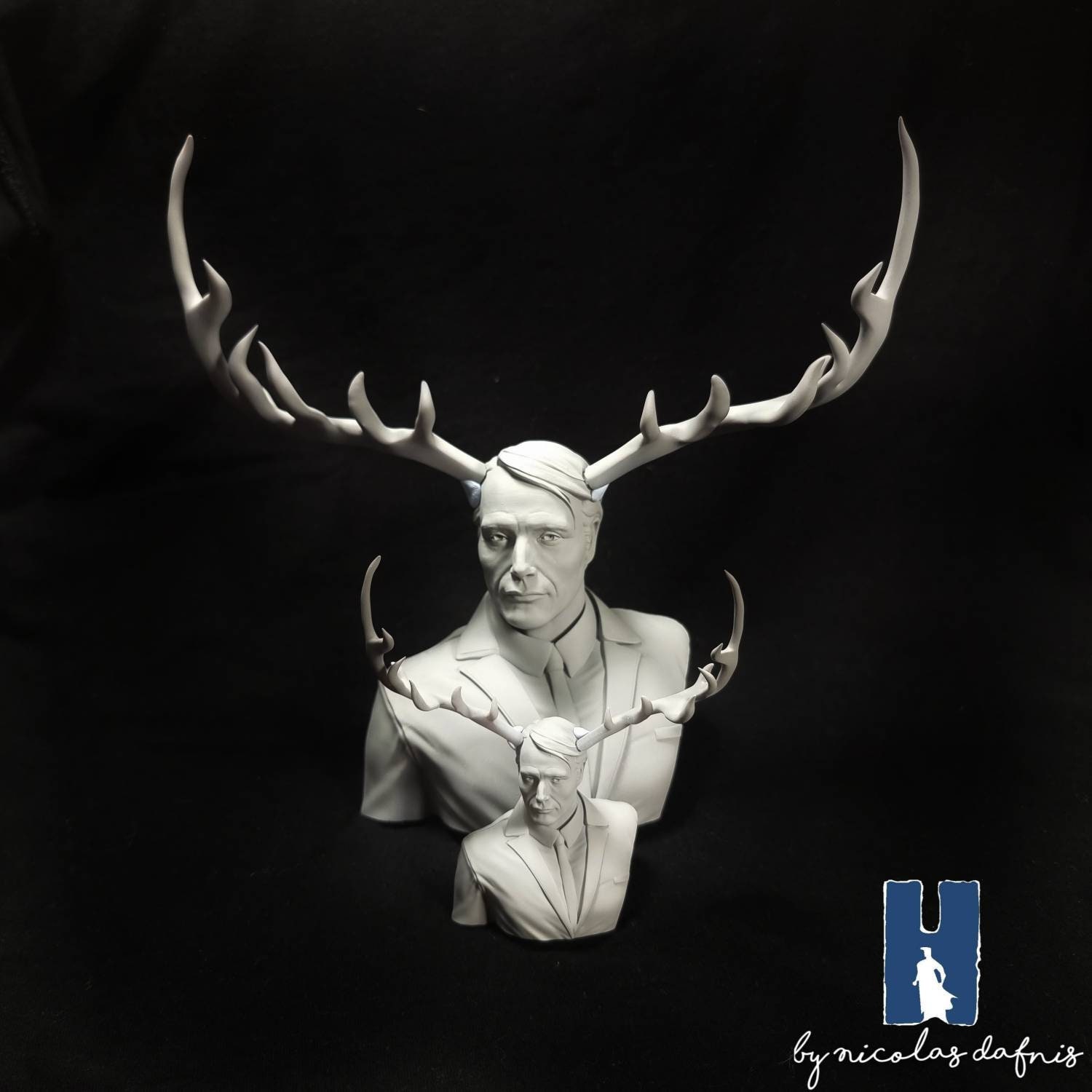 Mads Mikkelsen Hannibal ''wendigo'' Creature - Etsy Canada