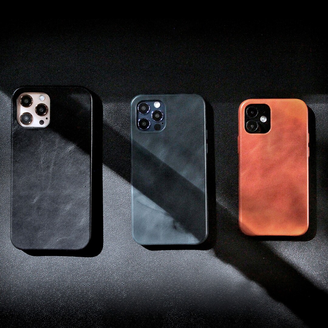 Leather Case - iPhone 12 / 12 Pro / 12 Pro Max / 12 Mini - Etsy