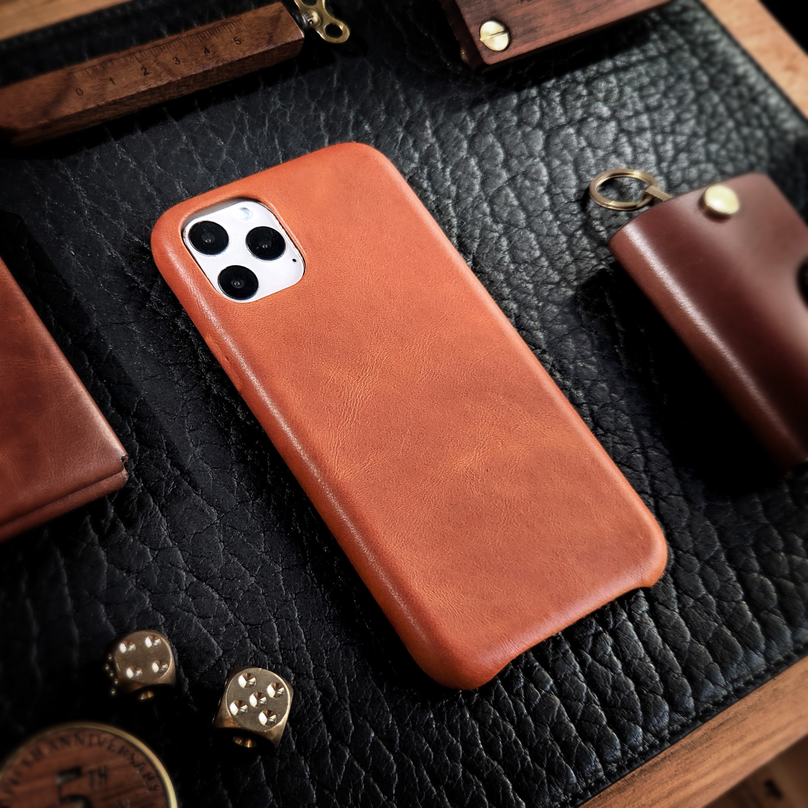 Leather Case Iphone 11 / 11 Pro / 11 Pro Max - Etsy