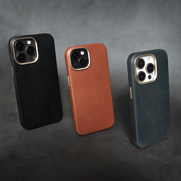 iPhone Leather Case - Etsy