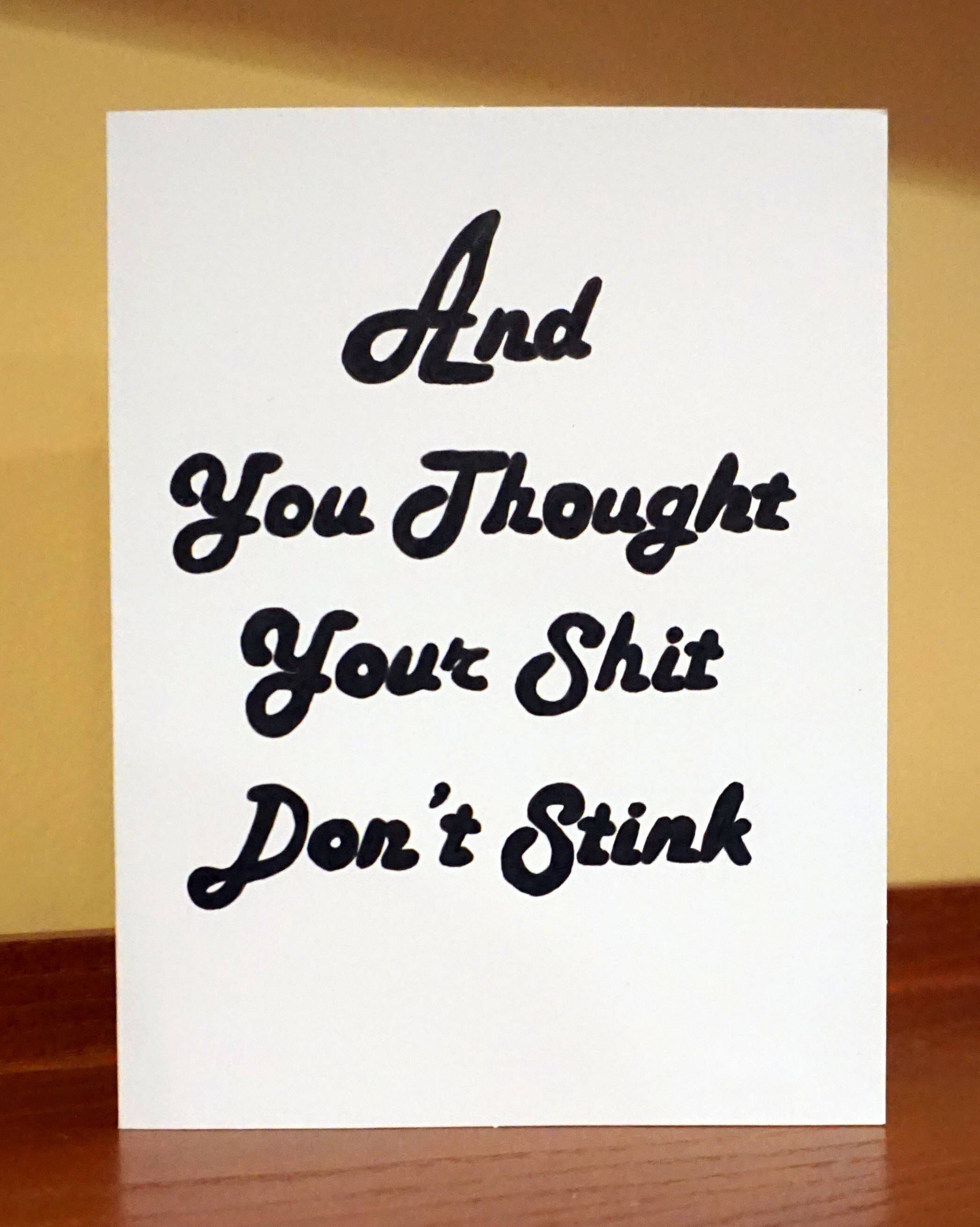Congratulations on Your First Colonoscopy Humor Greeting Card - Funny ...