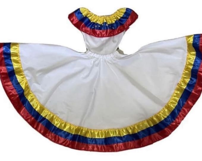 Typical Venezuelan Costume / Traditional Venezuelan Costume for Girls ...