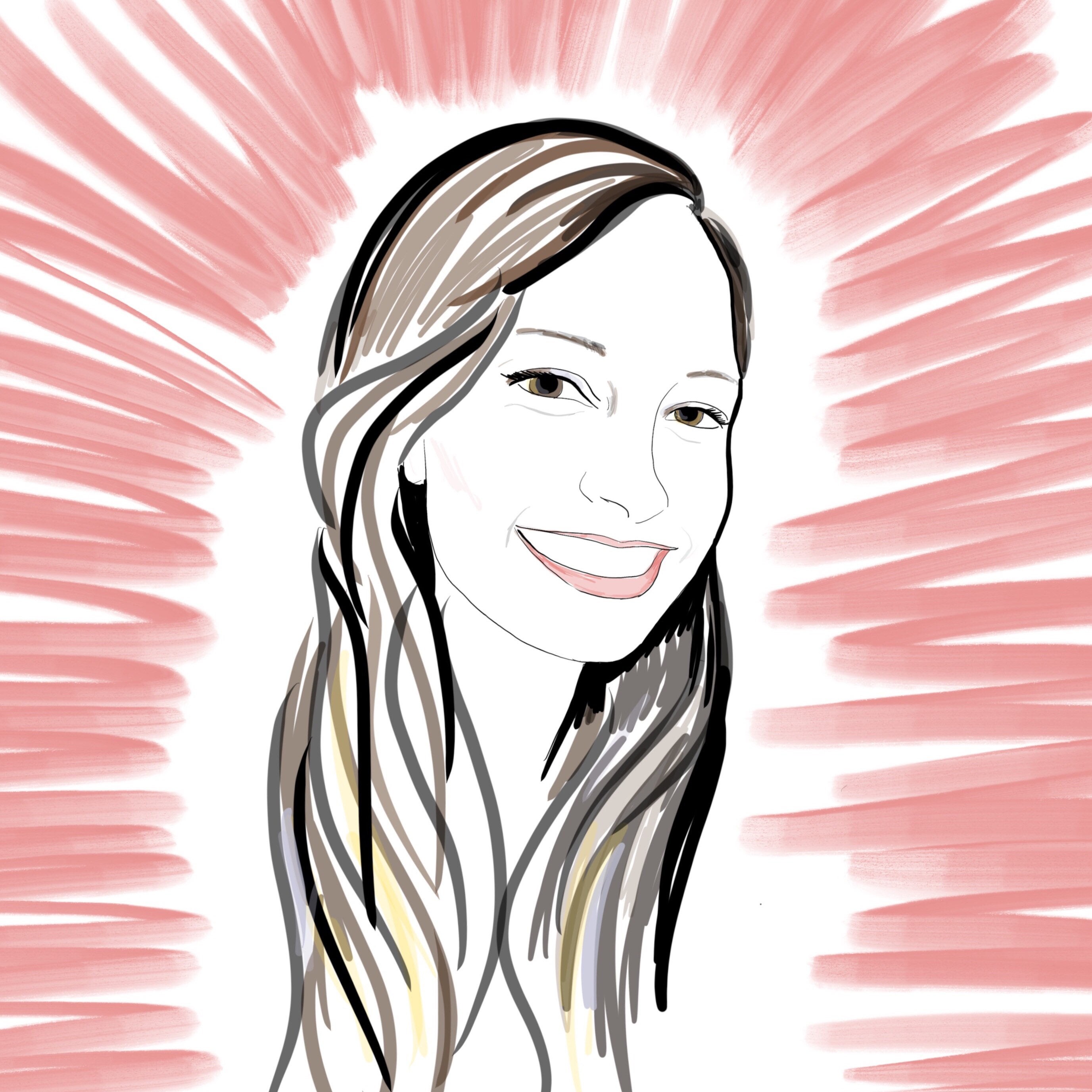 Portrait Custom Illustration CV Illustration - Etsy