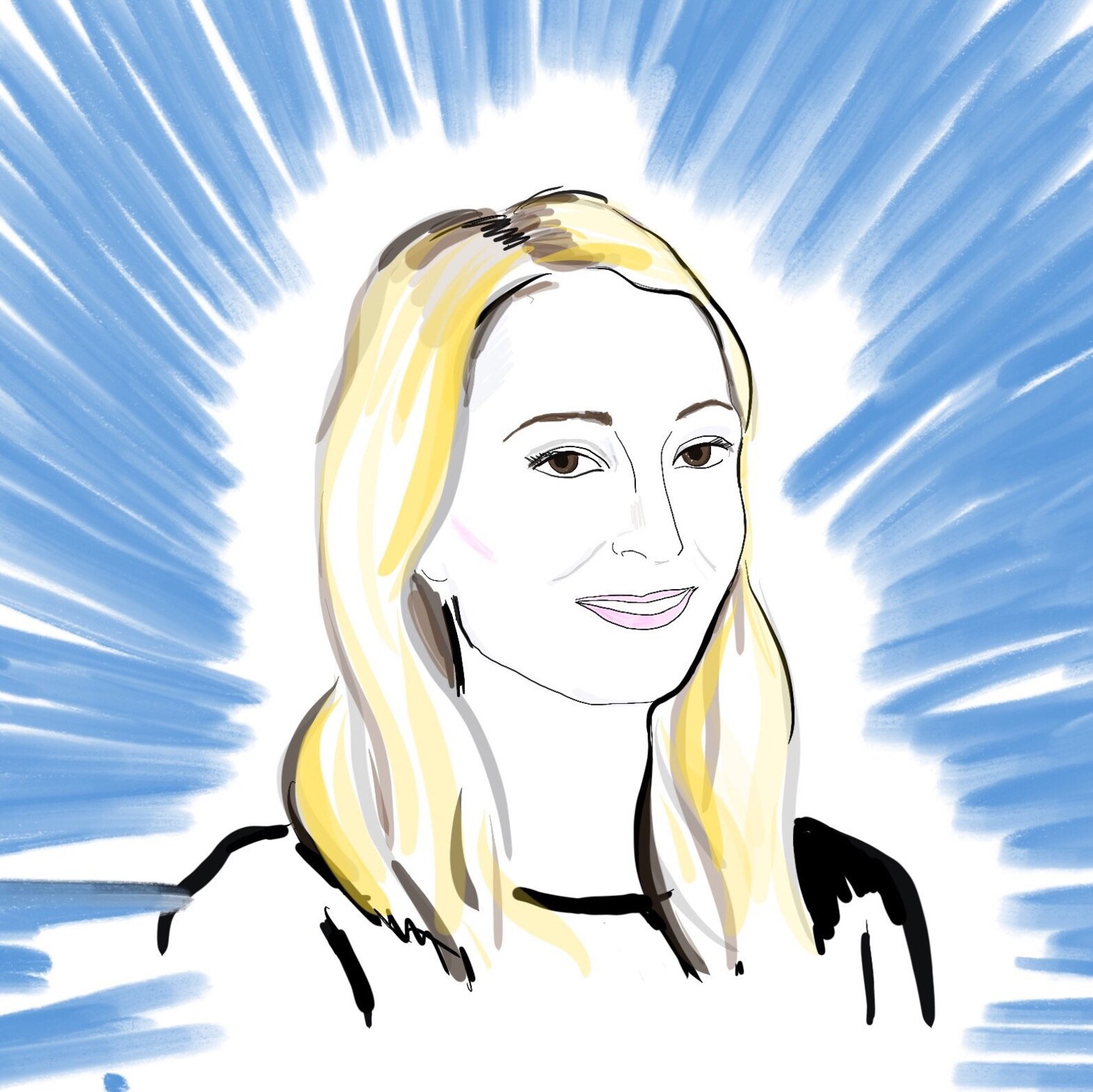 Portrait Custom Illustration CV Illustration - Etsy