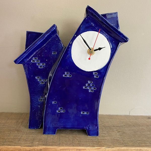 Ceramic Clock - Etsy