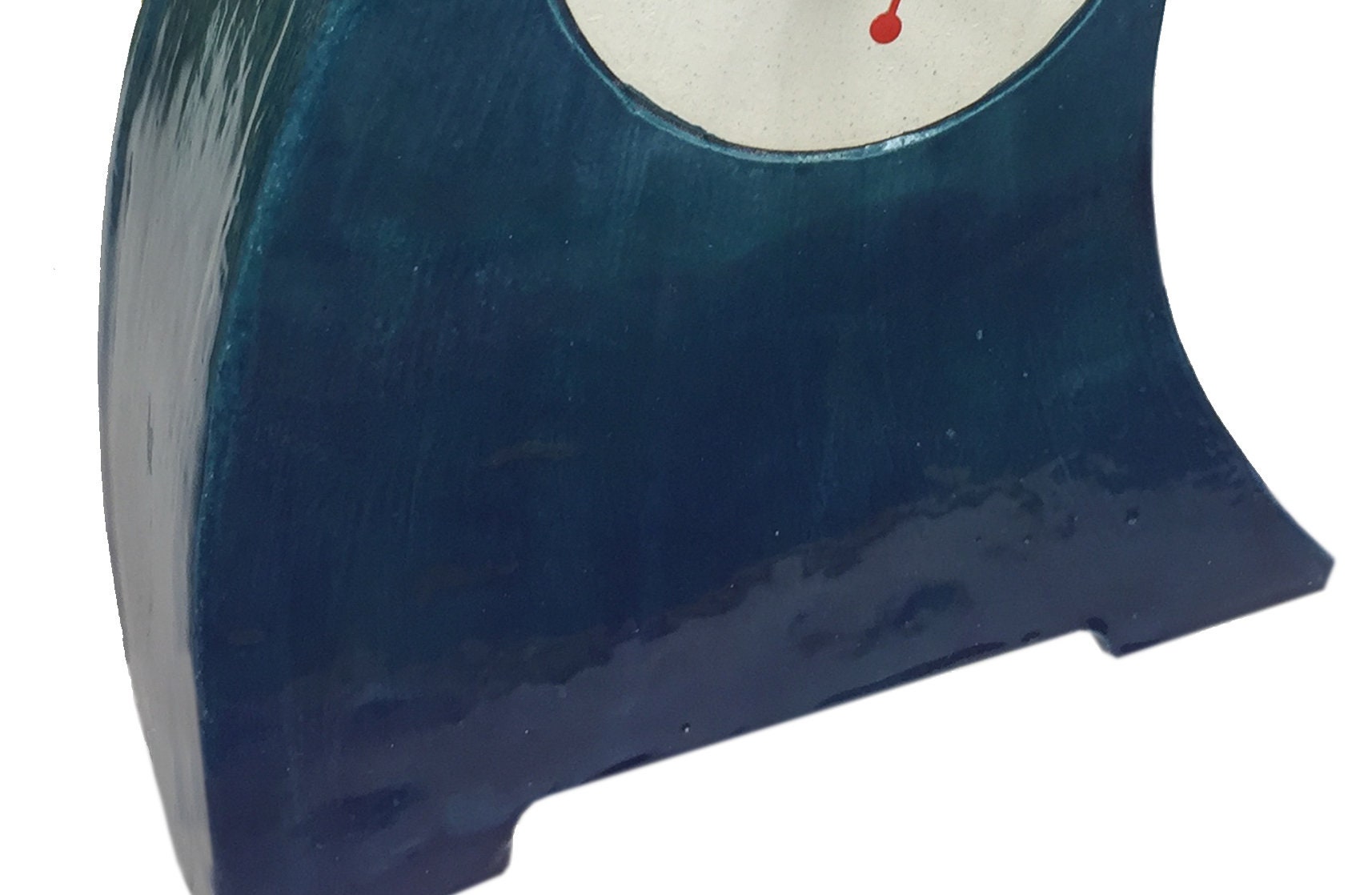 Tabletop Clock Wave Handmade Ceramic Design - Etsy