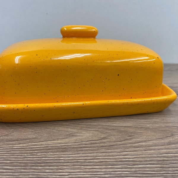 Yellow Butter Dish - Etsy