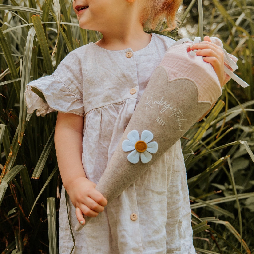 Kindergarten Cone "little Flower" | Kita Cone | Mini School Cone Made ...