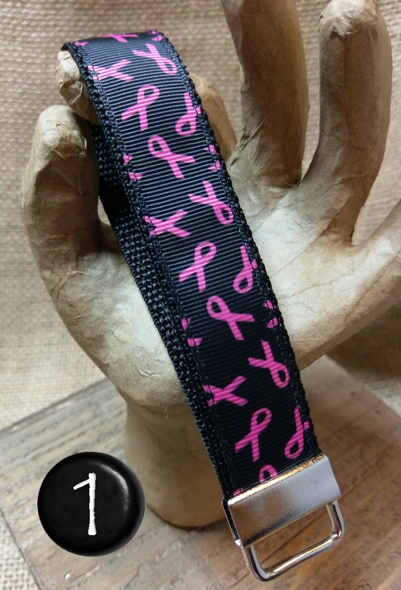 Cancer Awareness Ribbons. Keychain. Wristlet/key Fob or Full - Etsy