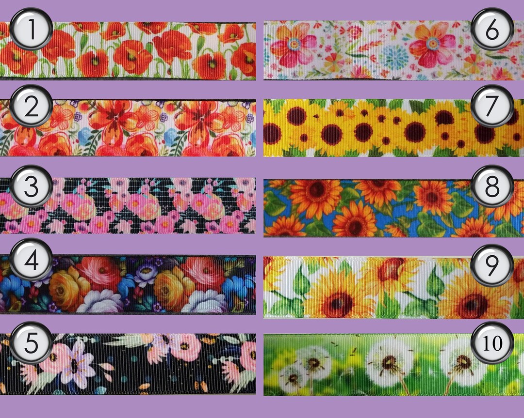 Flowers. Floral. Wristlet or Full-length Lanyard. Optional Break-away ...