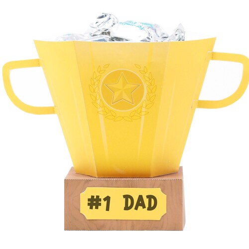 Trophy Favor Box. Sports Theme Favor Box. Prize Favor Box. - Etsy