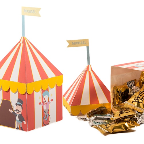Circus Themed Party. Carnival Themed Party. Favor Box. Circus - Etsy