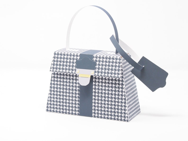 Fashion Party. 5 Fashion Handbag Favor Boxes. Printable Party | Etsy