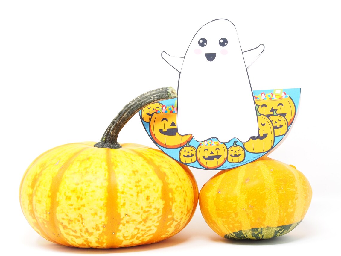 Halloween Ghost. Papercraft. Printable PDF. DIY Template - Etsy