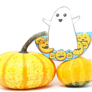 Halloween Ghost. Papercraft. Printable PDF. DIY Template - Etsy