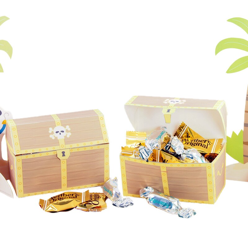 Gold Treasure Chest - Etsy