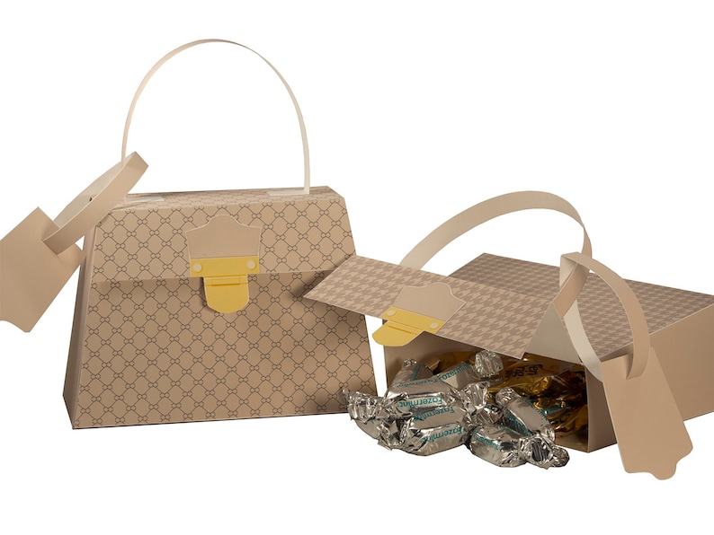 Fashion Party. Fashion Handbag Favor Boxes. Printable Party - Etsy Sweden