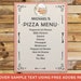 Pizza Party. Pizza Party Invite. Pizza Party Menu. Printable Party ...