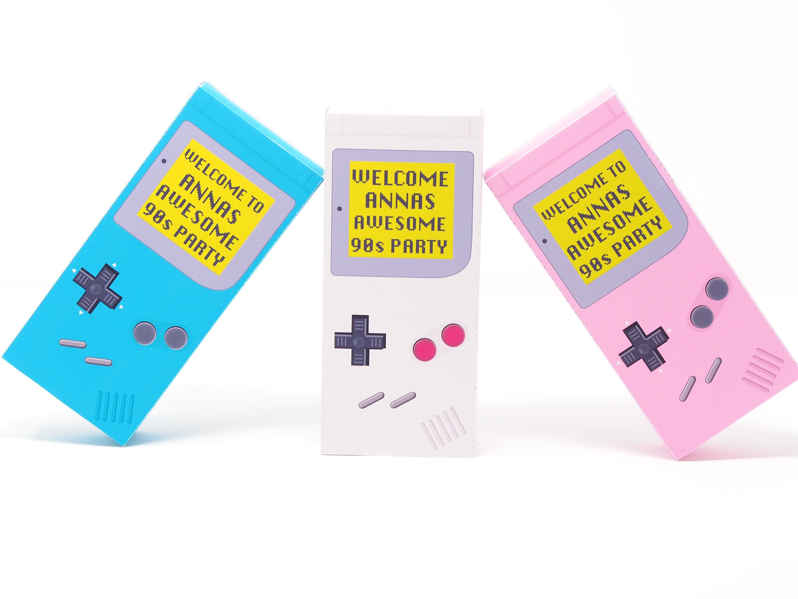 90s Party Favor Box. 90s Party Decorations. 1990s Party Props. Retro ...