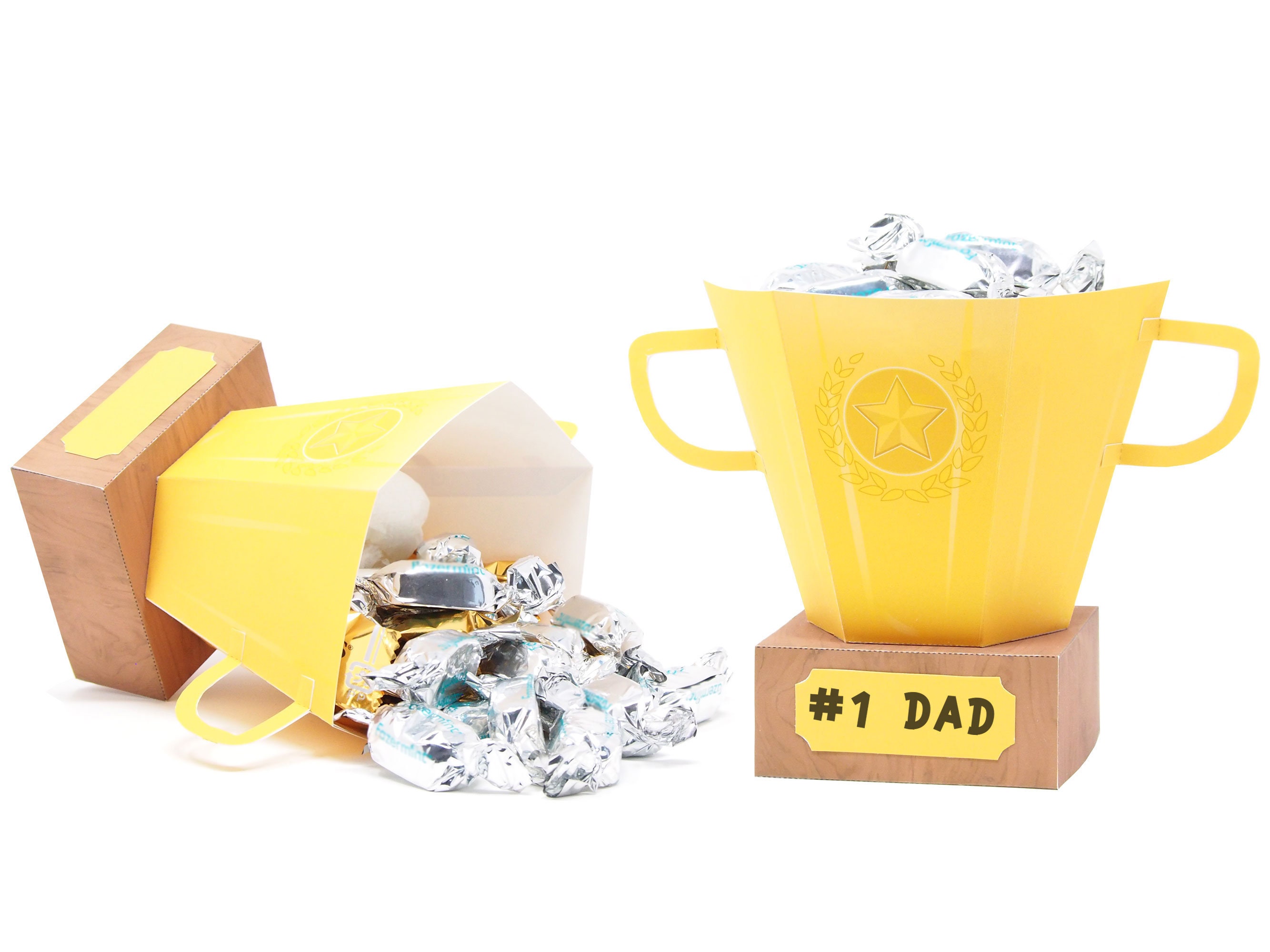 Trophy Favor Box. Sports Theme Favor Box. Prize Favor Box. Award Favor ...