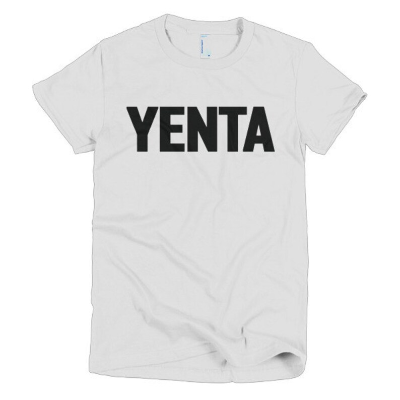 Jewish Humor T-shirt Yenta - Etsy