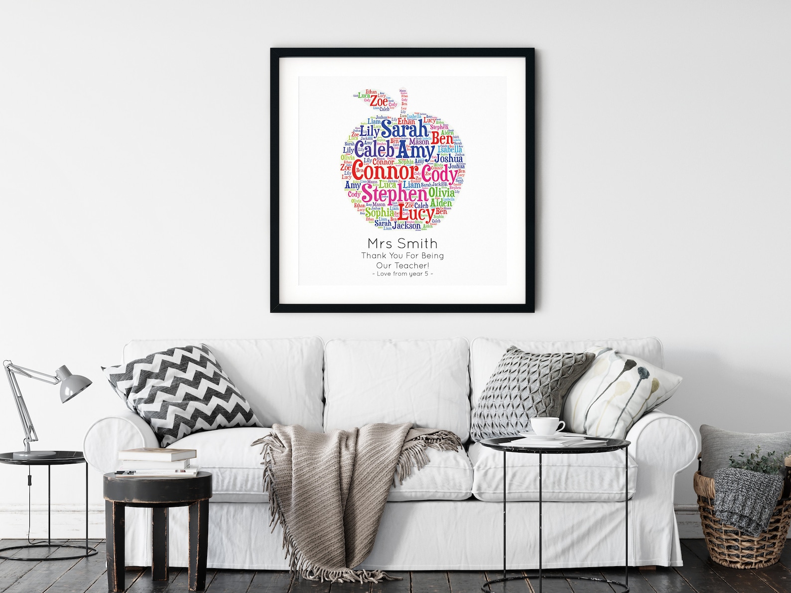 Personalized TEACHER GIFT Printable Art Gift for Teacher - Etsy