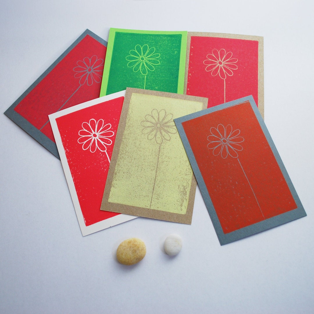 Little Greeting Card Flower - Etsy