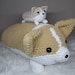 Corgi Sploot Plushie Pattern - Etsy