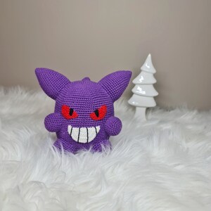 Gengar Pattern, Pandacrocheting Style - Etsy