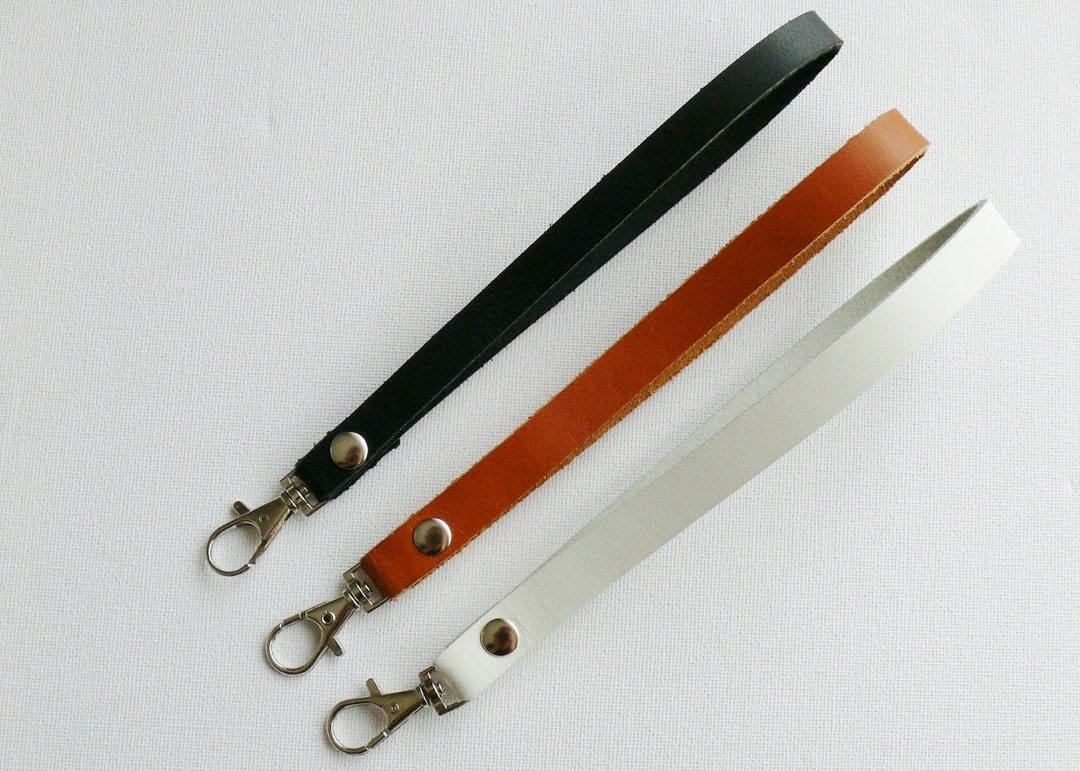 Leather Strap Wristlet Handles for a Clutch Purse Pouch Small Bag ...
