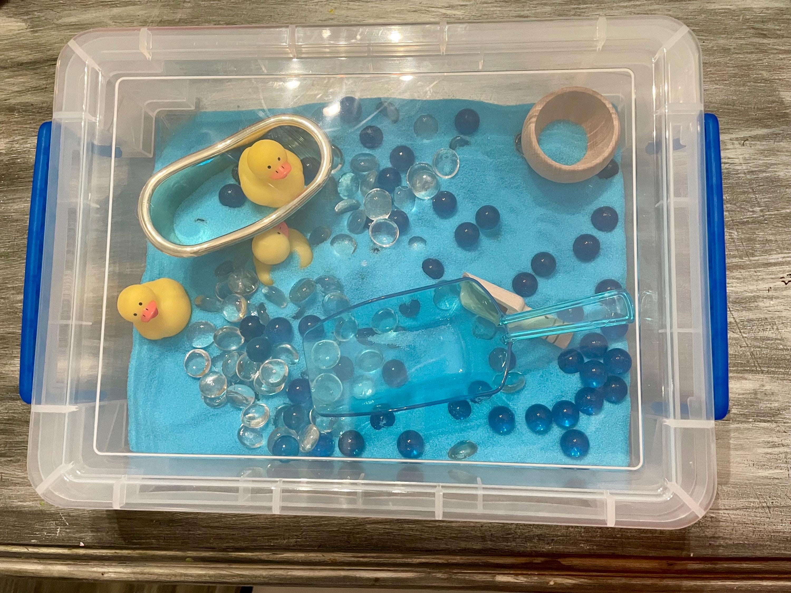 Rubber Ducky Bathtub Sensory Bin - Etsy
