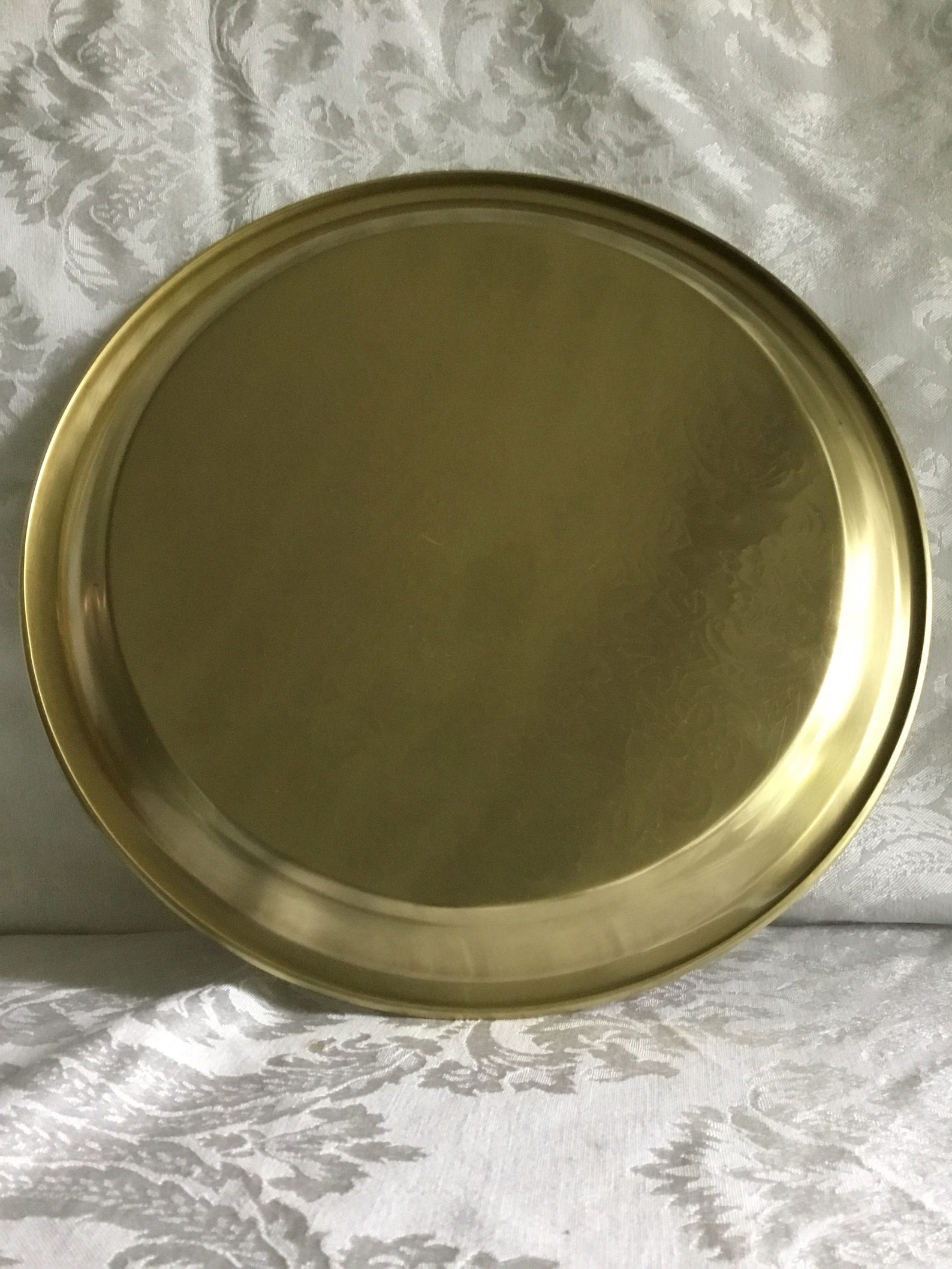 Mid Century Princess House Round Metal Serving Tray in Original Box - Etsy
