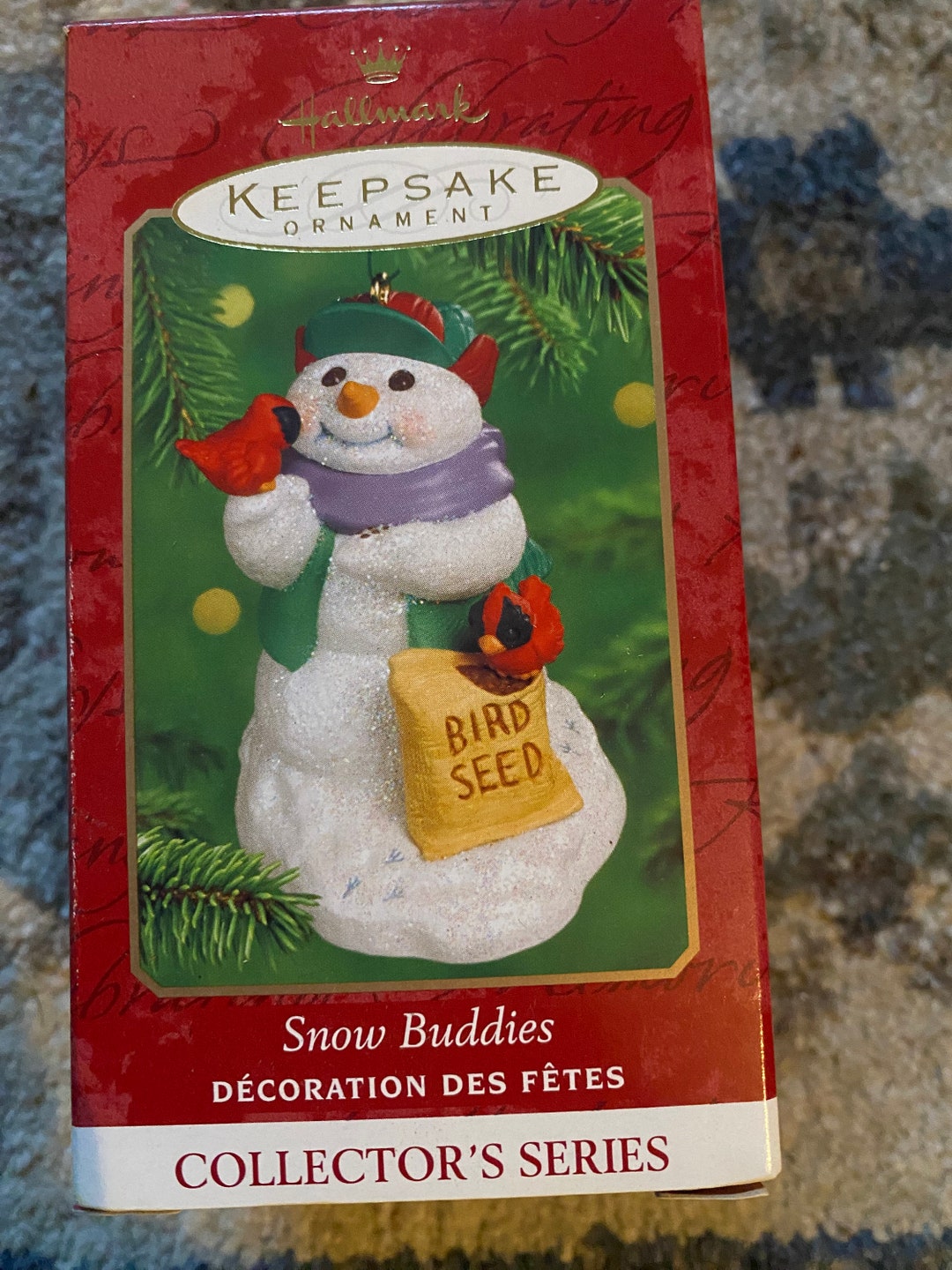 2000 Hallmark Keepsake Snow Buddies Ornament Original Box - Etsy