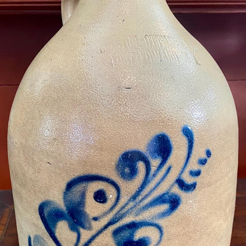 Decorated Antique Jug - Etsy
