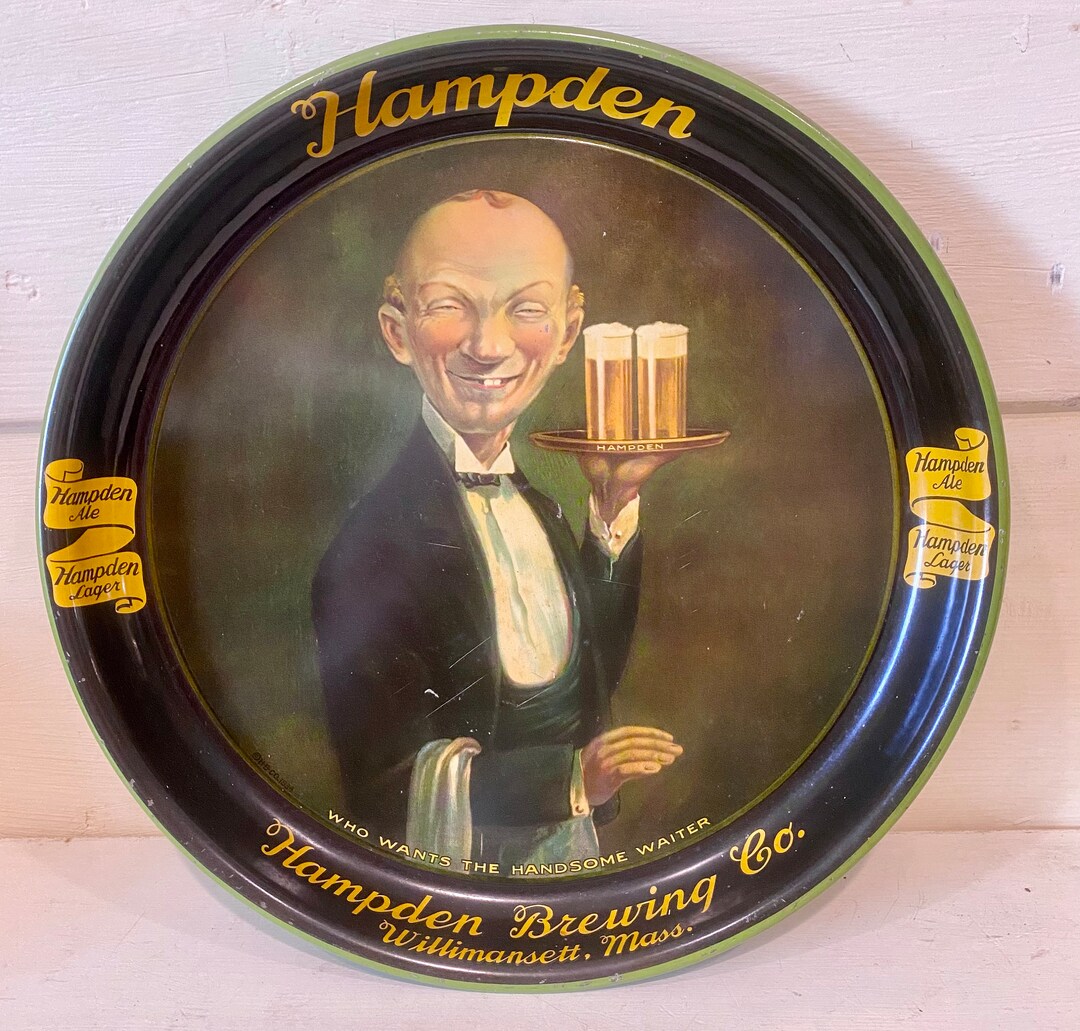 Vintage Hampden Beer Tray - Etsy