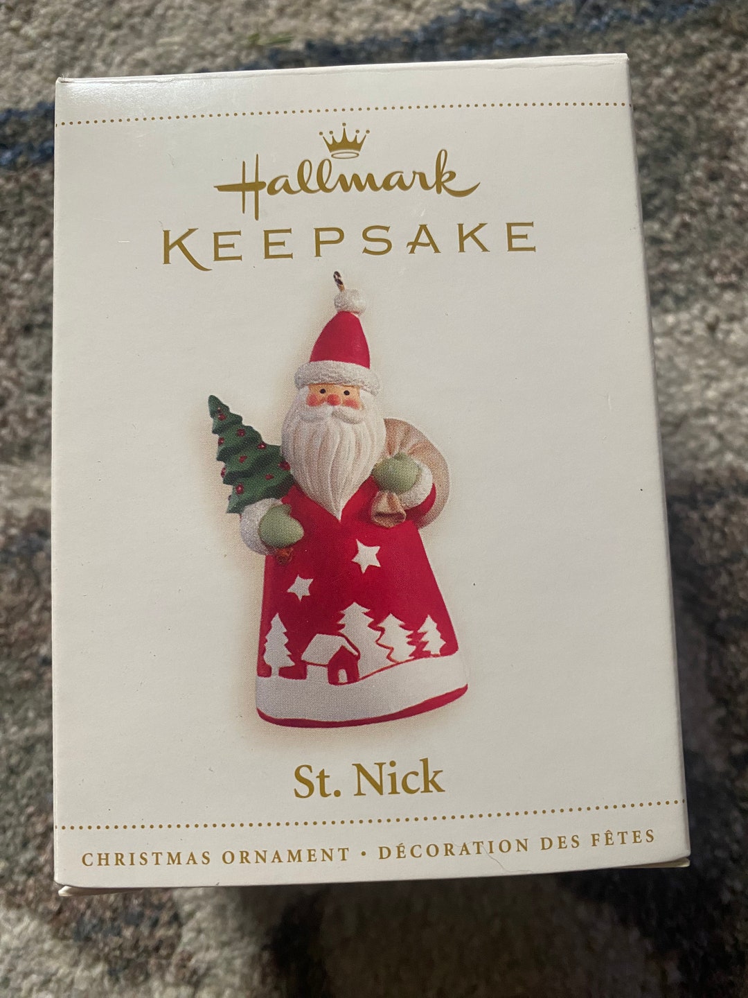 Hallmark Keepsake St Nick Ornament With Original Box - Etsy
