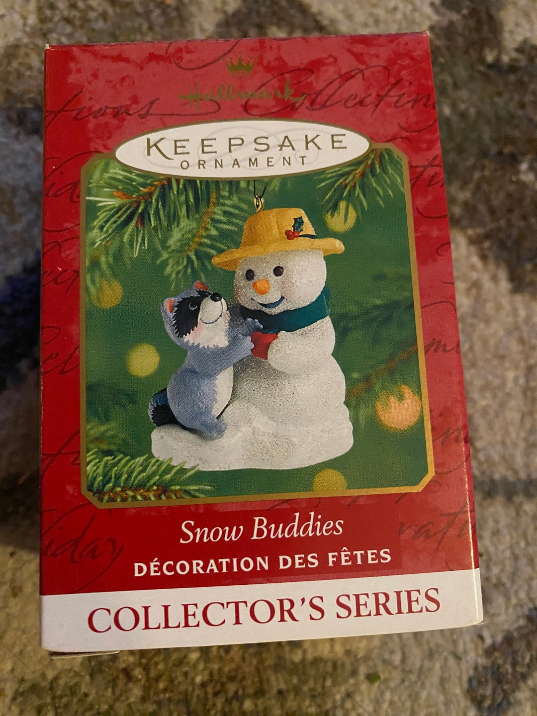 2001 Hallmark Keepsake Snow Buddies Ornament With Original Box - Etsy