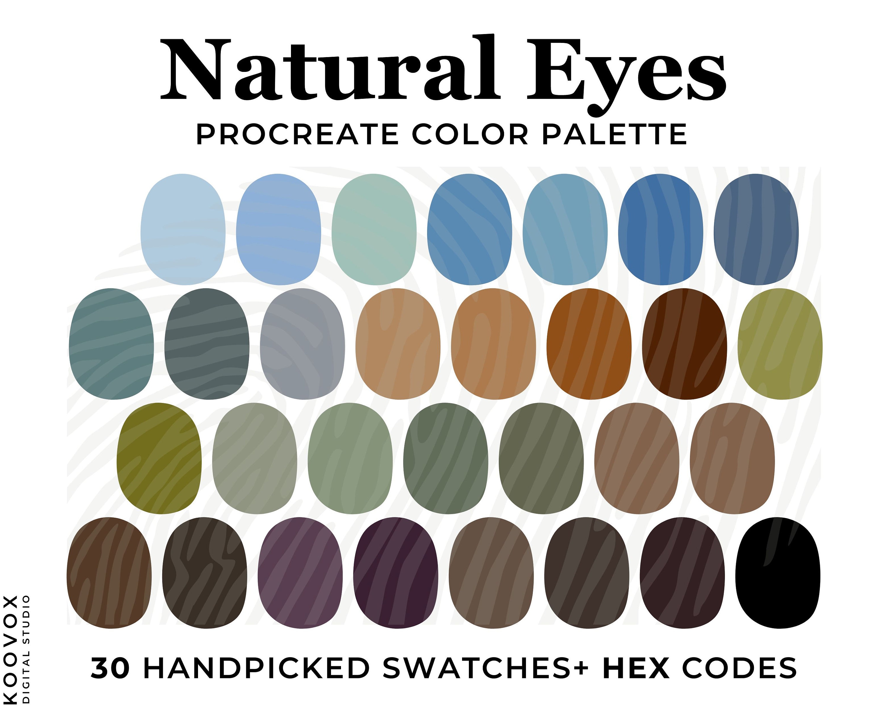Eye color palette store