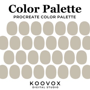 Eye Color Palette Procreate, Color Swatches, Hex Codes, Anime Digital ...
