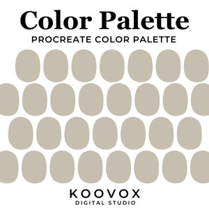 Anime Eyes Color Palette: Procreate Swatches, Portrait Iris Colors ...