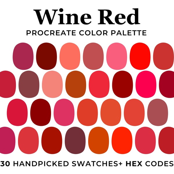 Red Brick Color Palette - Etsy