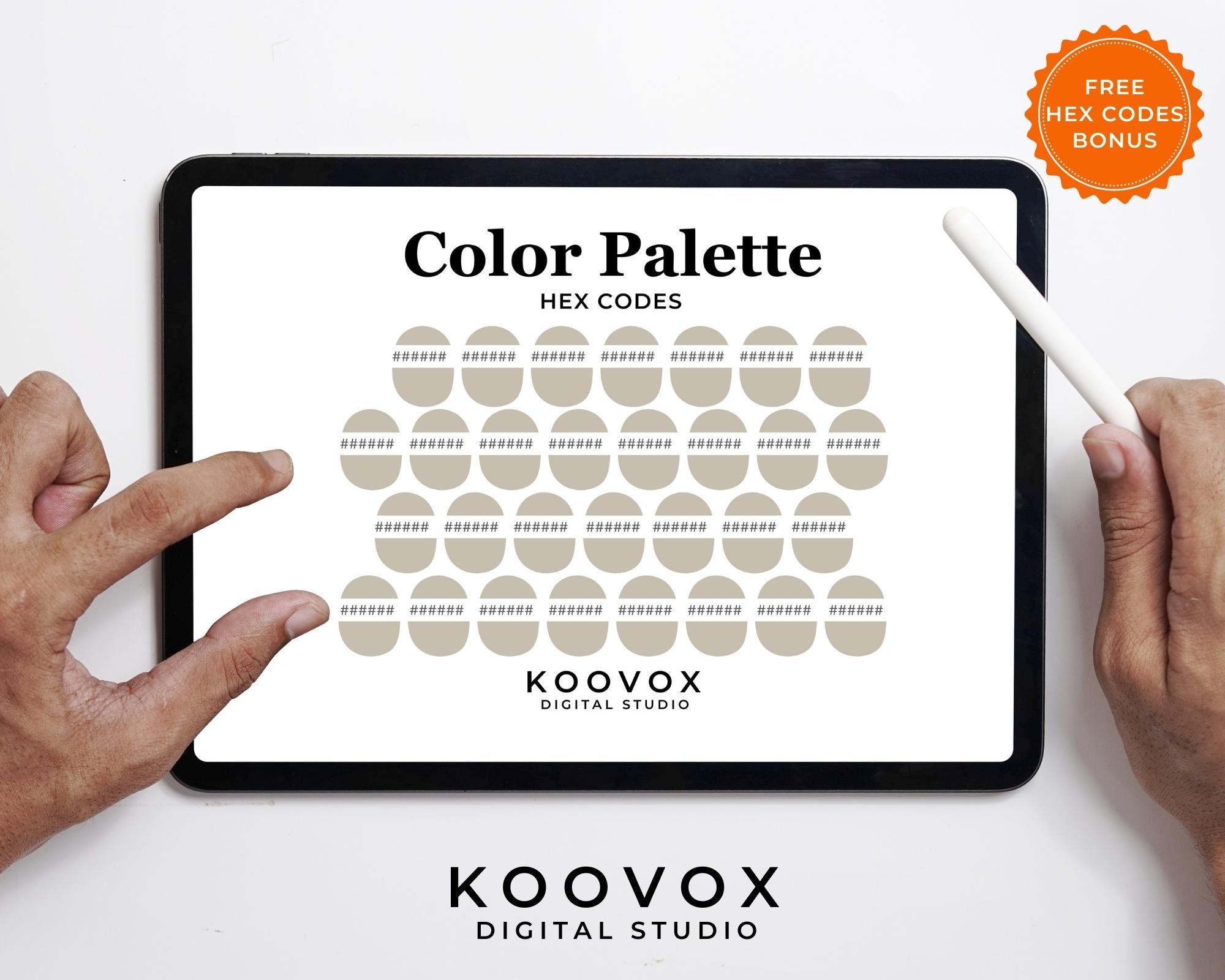 Olive Green Color Palette for Procreate, Green Color Procreate Palette ... Olive Green Color Palette for Procreate, Green Color Procreate Palette ...
